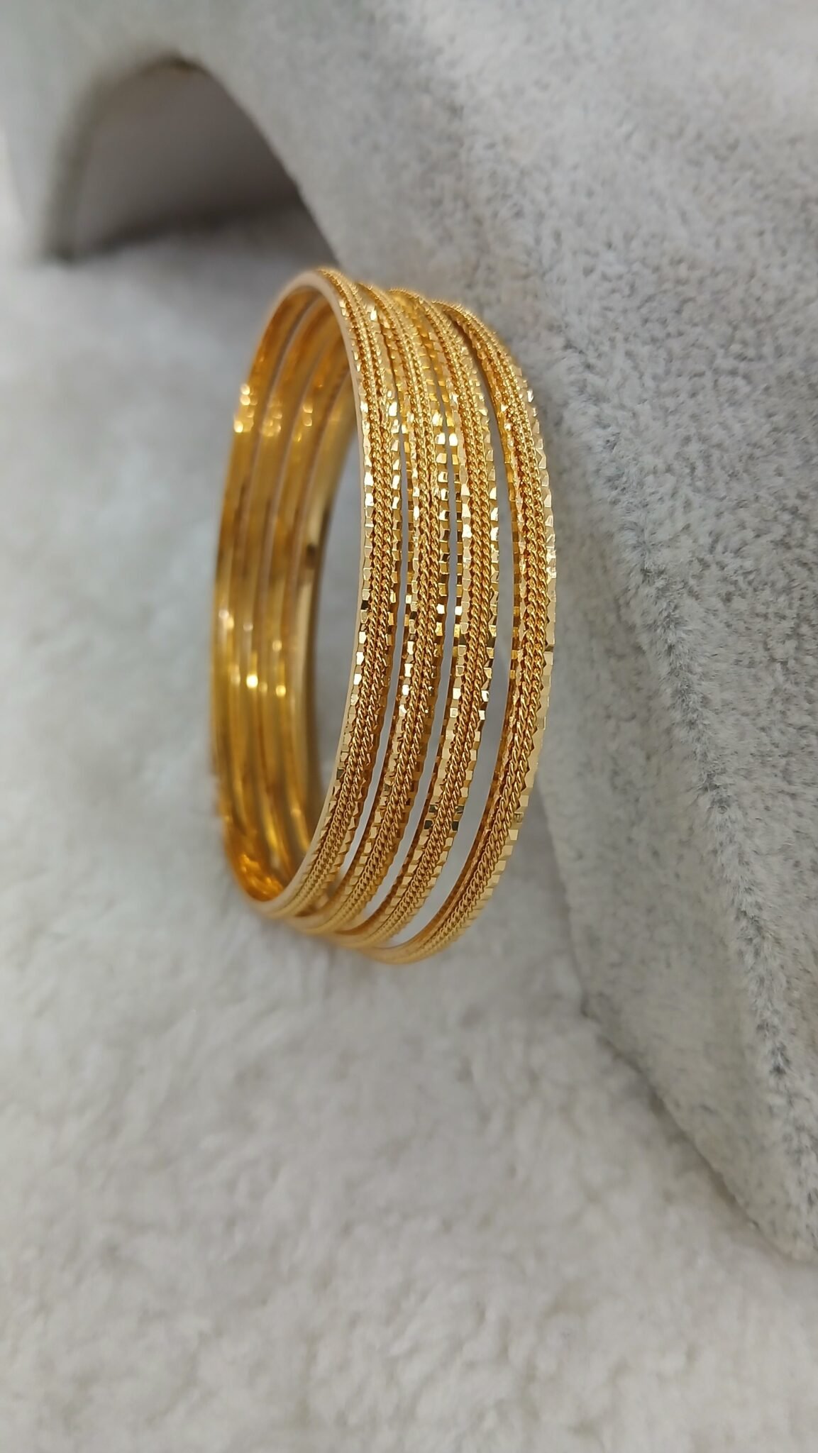 Latest gold copy plain cutting (set of 4) - Nandhana Collections